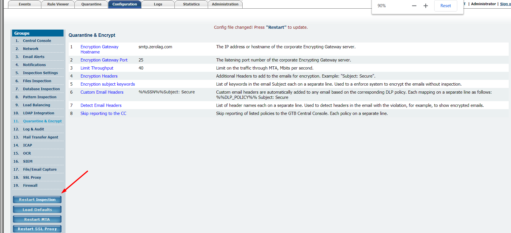 Proofpoint Integration