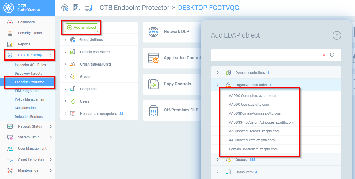 Azure LDAP integration